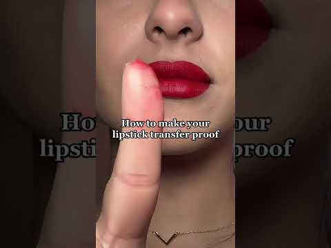 How to make your lipstick transfer proof #shorts #IPSY