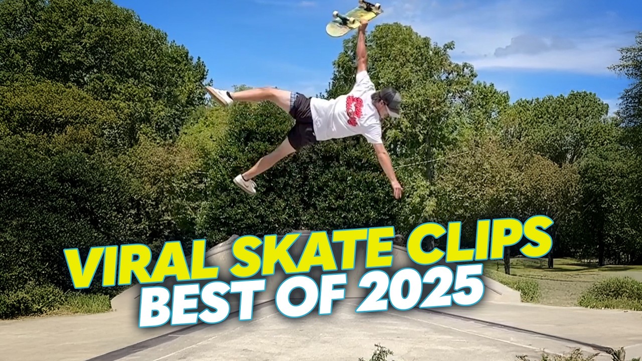 Epic Skateboarding Clips 2025