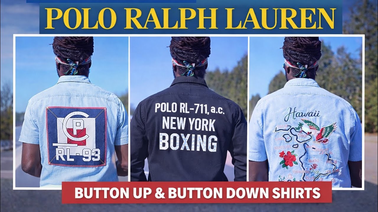  The Best Polo Ralph Lauren Button Up & Button Down Shirts‼️😱🤯