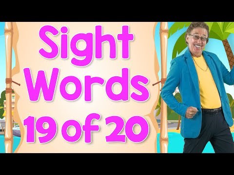 Sight Words | Ready to Read Sight Words | List 19 | Jack Hartmann