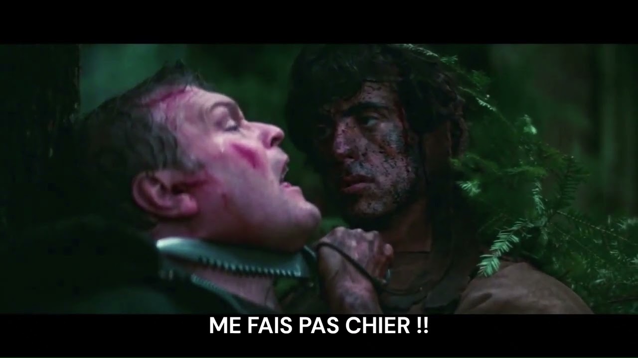BEST RAMBO SCENE for your GIF/ Meilleurs moments de RAMBO pour vos GIF! English and French