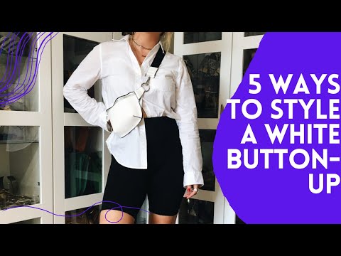 Wear It Wednesday – 5 Ways To Style A White Button-Up Ft. Gap – Simply ...