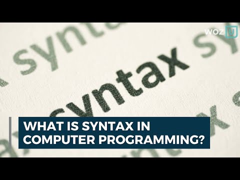 What Is Syntax in Computer Programming