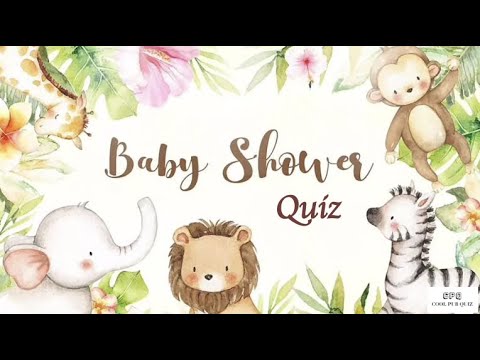 Baby Shower Quiz 1