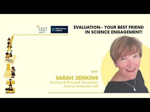 Evaluation in Science Engagement | Sarah Jenkins | The SciComm Huddle 2021