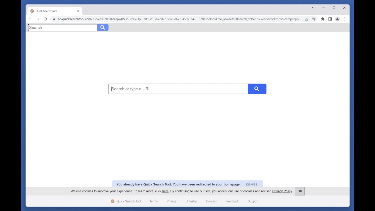 Quick Search Tool browser hijacker - how to remove?