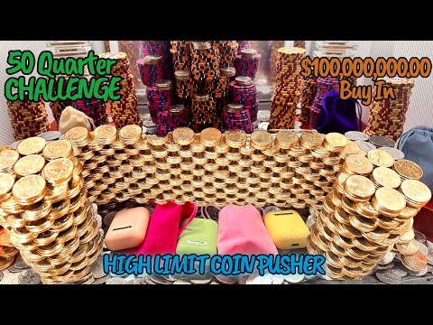 Almost lost half billion dollars inside the high limit coin pusher