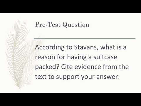 Citing Evidence