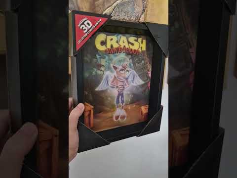 Crash Bandicoot GAME OVER 3D effect #shorts