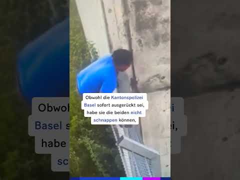 Am Freitag gelang in Basel zwei Häftlingen die Flucht aus dem Gefängnis Bässlergut. 🪚 #20min #news