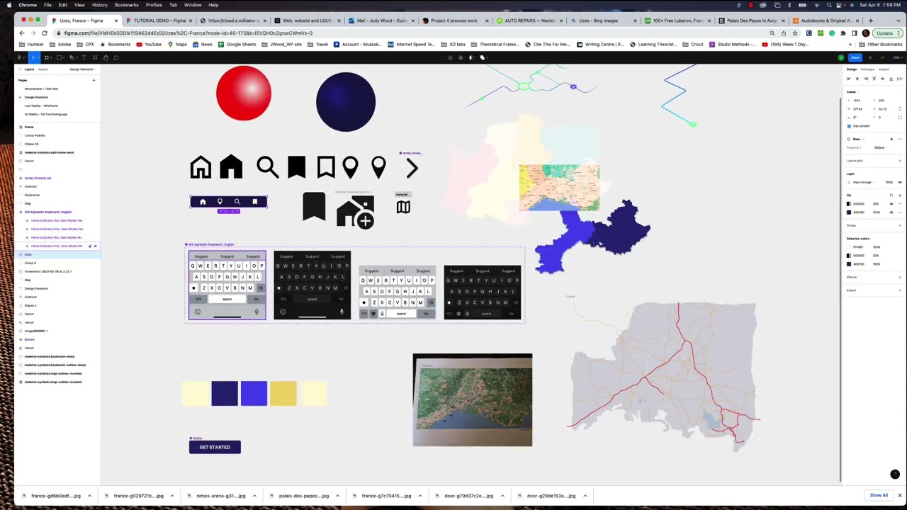 Keyboard Overlay in Figma