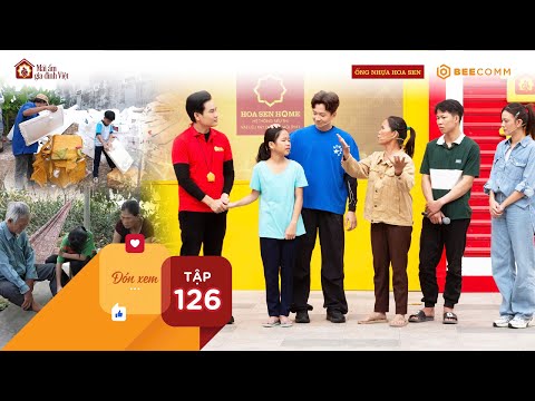 Mái Ấm Gia Đình Việt Tập 126 Ngô Kiến Huy tặng toàn bộ cát xê và tài trợ học phí cho 3 em nhỏ mồ côi