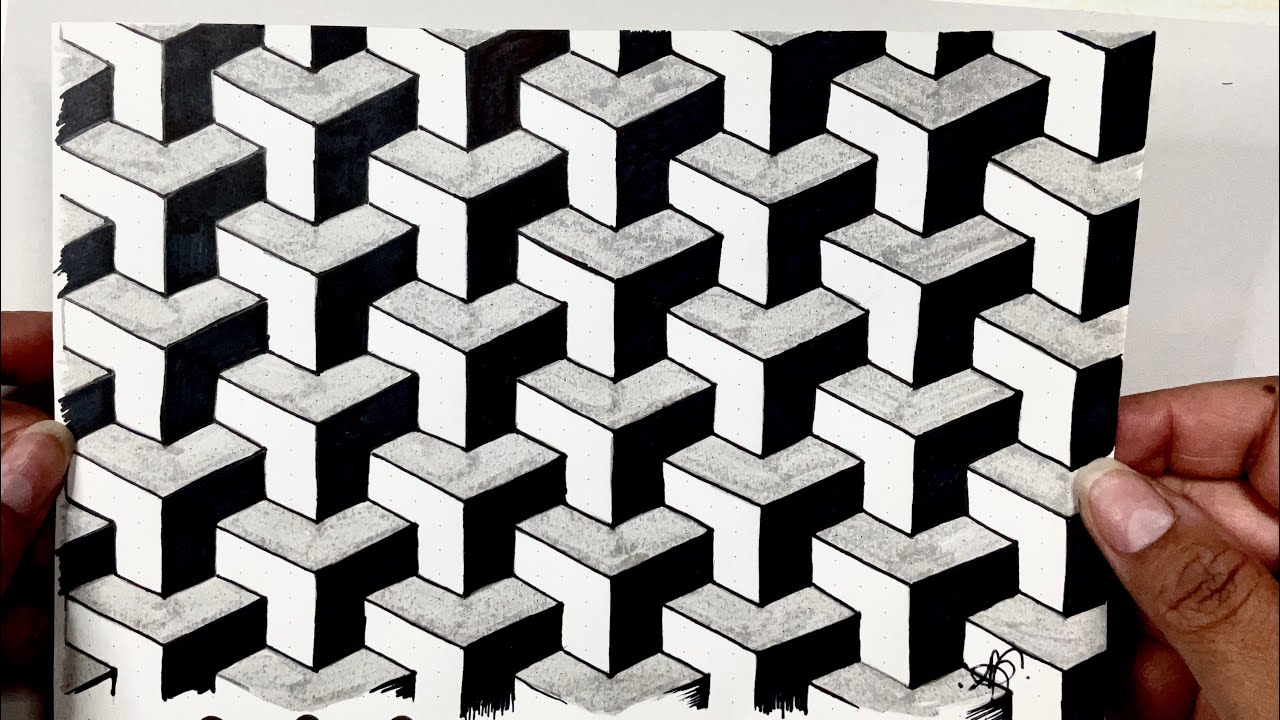 A Sea of Corners | Drawing a Geometric Pattern