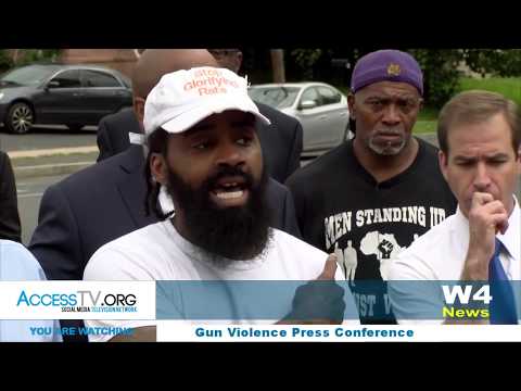W4 News - Gun Violence Press Conference - 7/22/2019