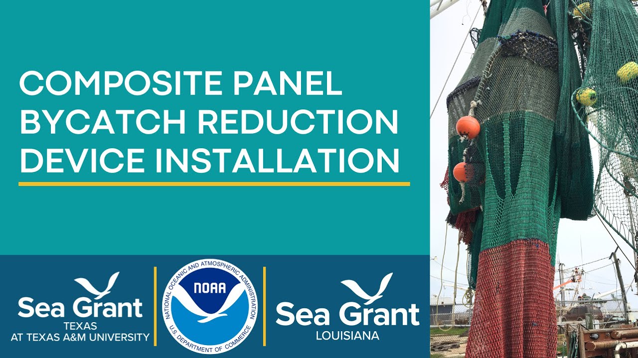 Composite Panel Bycatch Reduction Device Installation