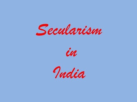 Secularism in India