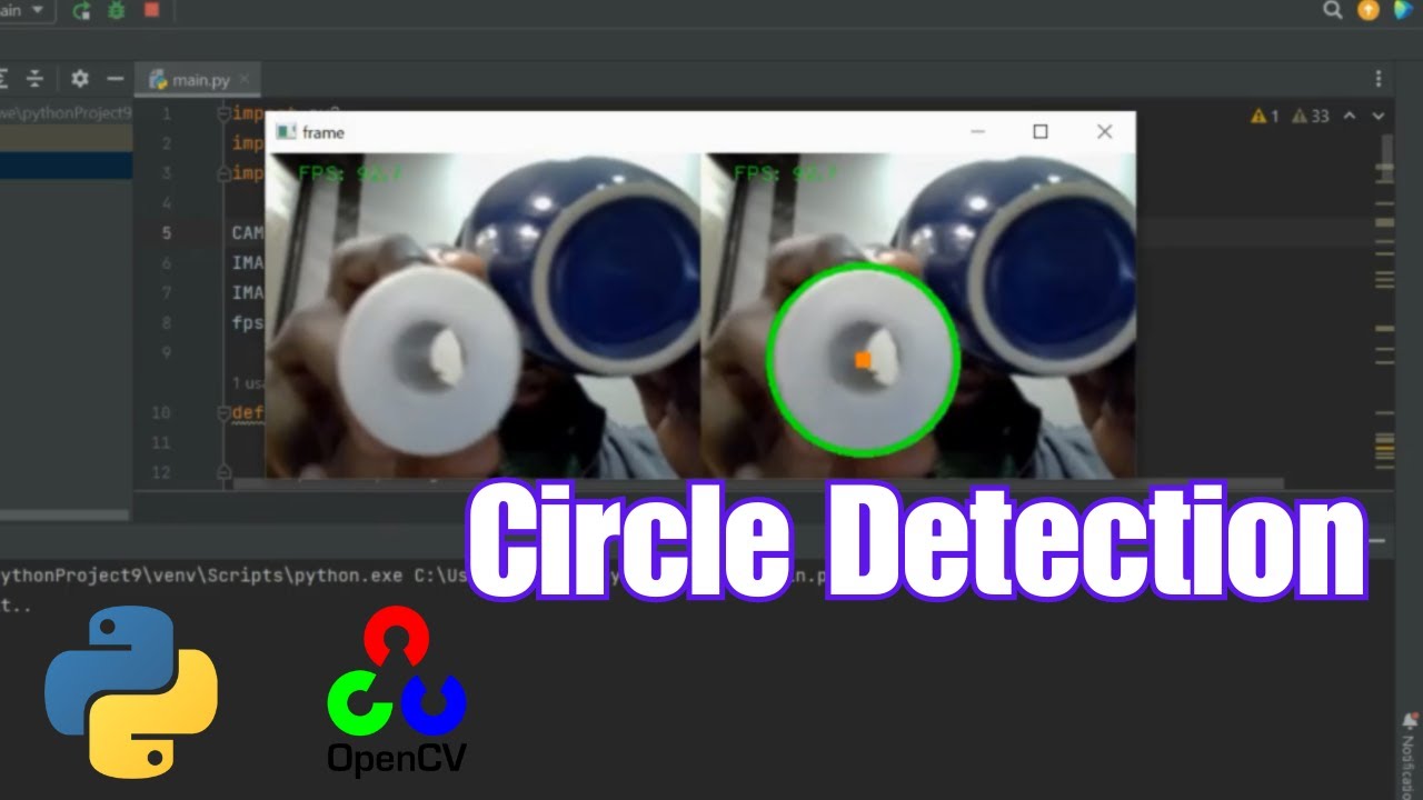 Python OpenCV Circle Detection -  Part 2