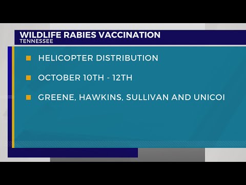 Tennessee to drop rabies vaccine packets along borders