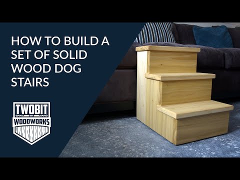 How To Make Dog Stairs | DIY Woodworking