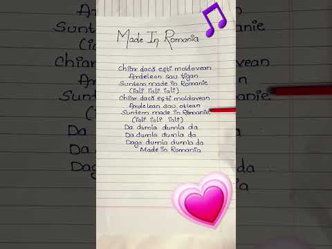 Made in Romania 😊 ~ Ionut Cercel 💚 #viral #shortfeed #latest #trending #lyrics #shorts