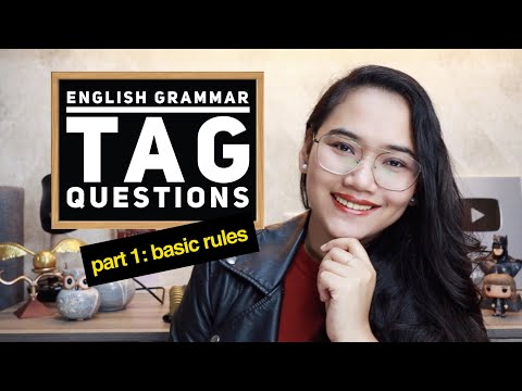 Tag Questions Part 1 Basic Rules - Sentence Correction Tips Video Lecture
