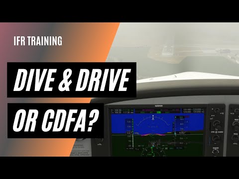 Dive and Drive or CDFA? | KRNT Renton, Washington RNAV 34