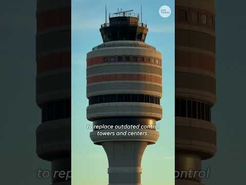 FAA, DOT reveal plans to modernize air traffic control, reduce delays #Shorts