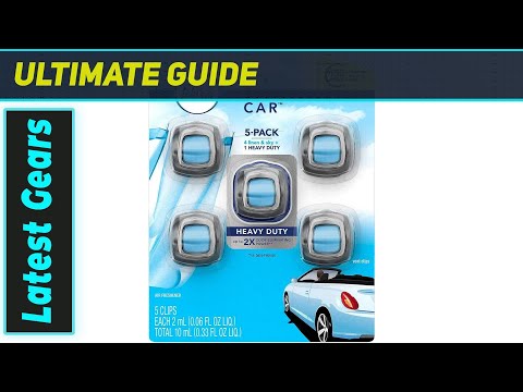 Febreze Car Air Freshener – The Best Scent Solution for Your Vehicle’s Dashboard