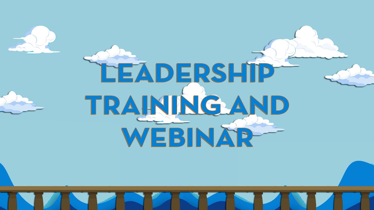 Leadership Training and Webinar Day 1🌱🌊