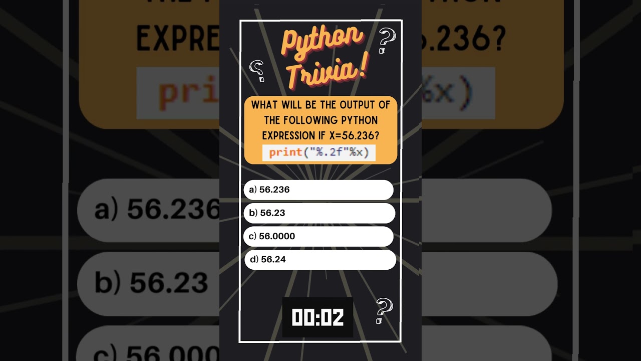 Python Trivia 40 #coding #programming #python #techcommunity #shorts #trending #viral #datascience