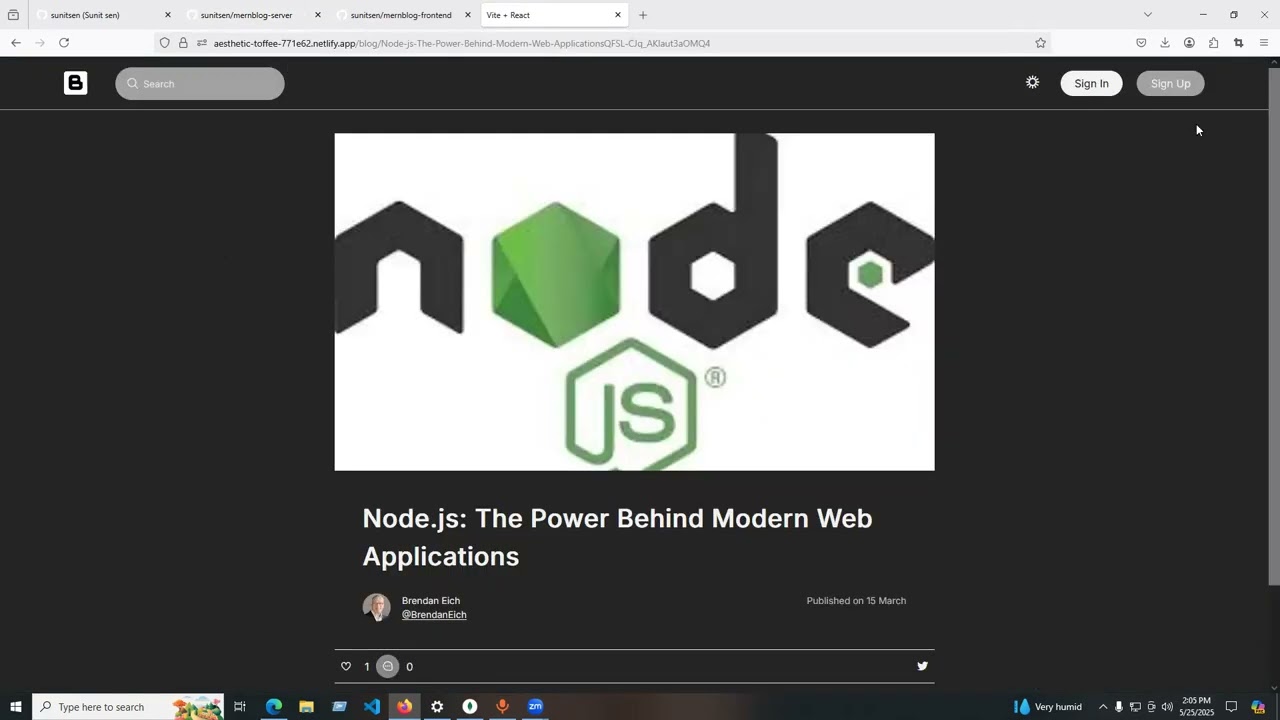 Full Stack Developer Portfolio | GitHub, Projects & Live Demo