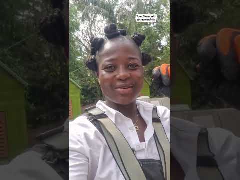 Where can you zipline in Accra, Ghana?  #Accra #Ghana #ghanavlog #visitGhana