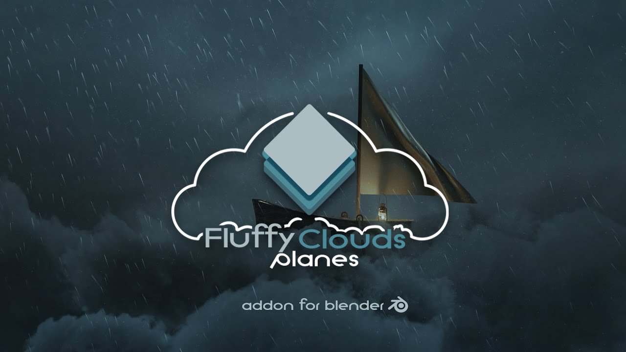 Fluffy Clouds Planes | Blender Addon
