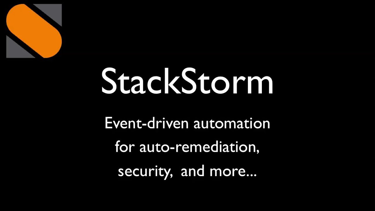 StackStorm 101 - Event-Driven Automation
