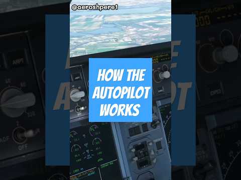 How the autopilot works #aviationdaily #aviation #airbus