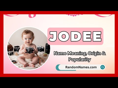 Jodee - Baby Girl Name Meaning, Origin & Popularity - RandomNames.com