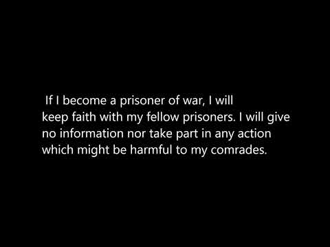 Code of Conduct - U.S. Military