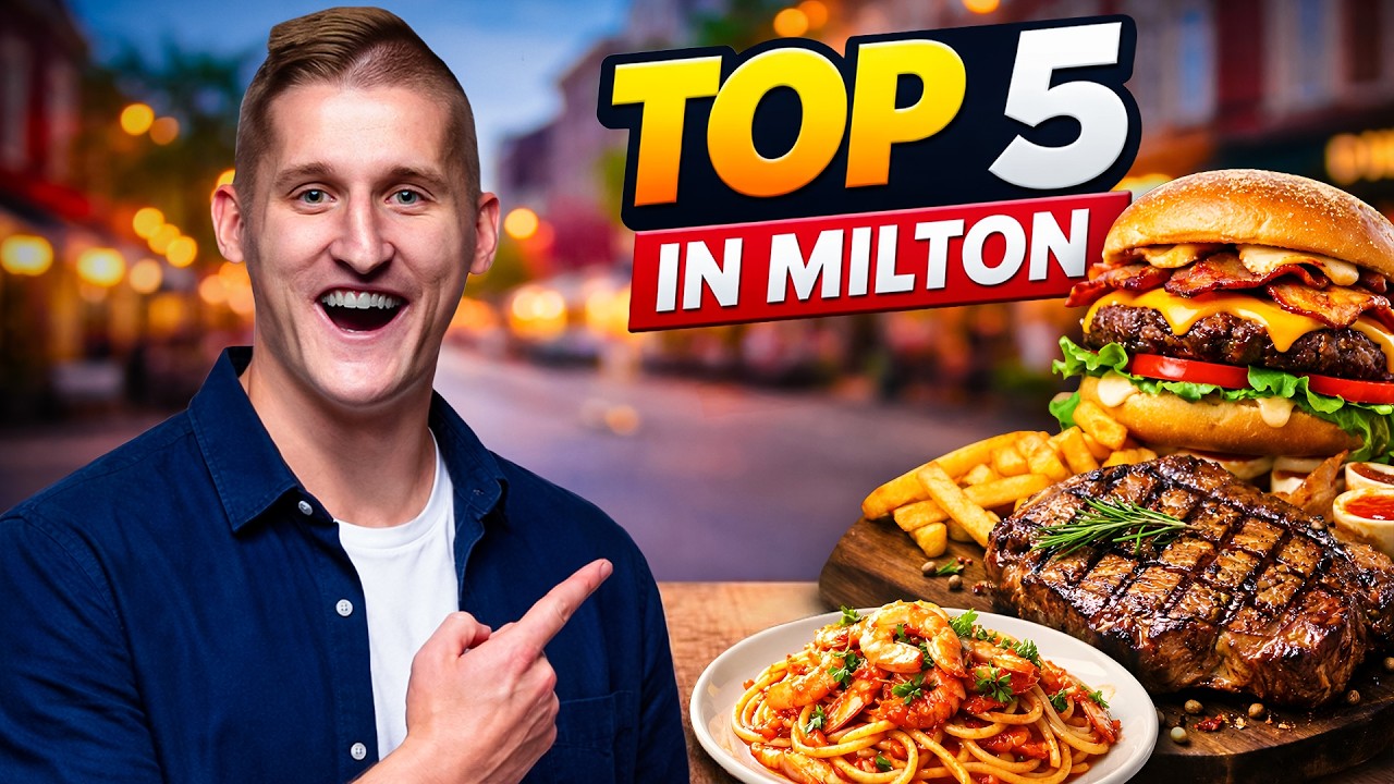 Top 5 Restaurants in Milton Ontario (2026 Food Guide)
