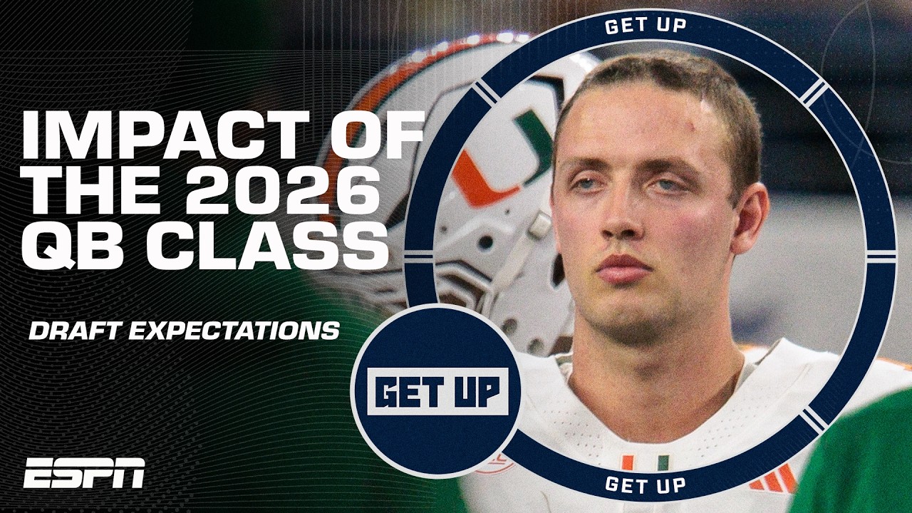 SUBSTANDARD QB CLASS 📉 Any BIG TRADES expected in the first round of the 2026 NFL Draft?! | Get Up
