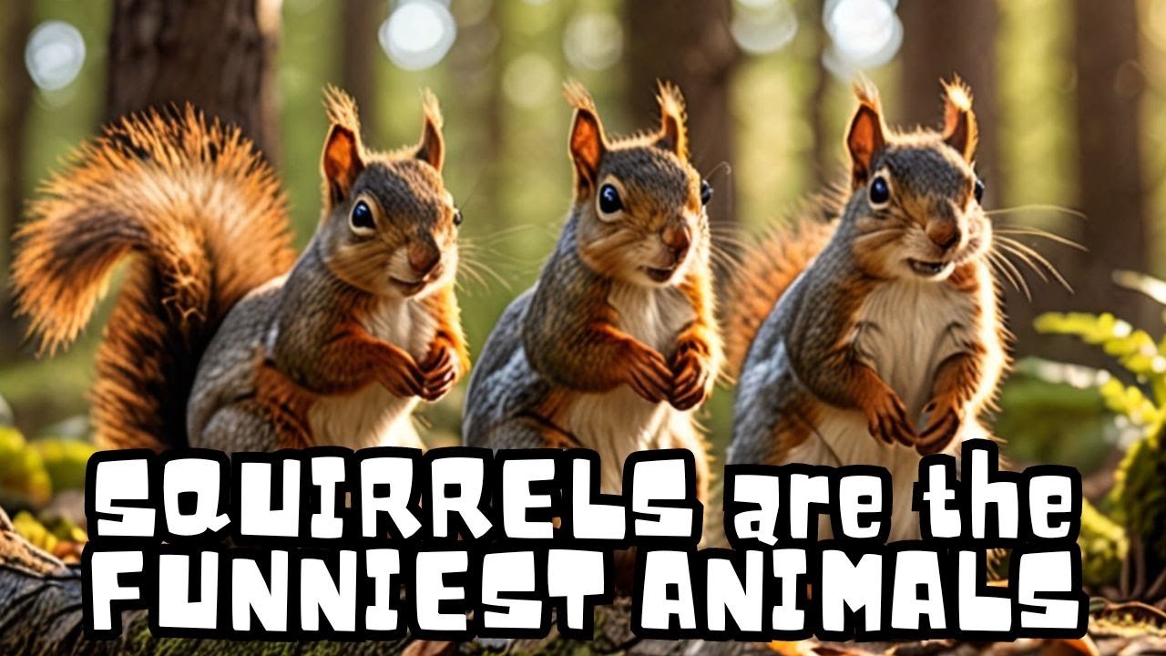 SQUIRRELS are the FUNNIEST ANIMALS! - Funny SQUIRREL VIDEOS