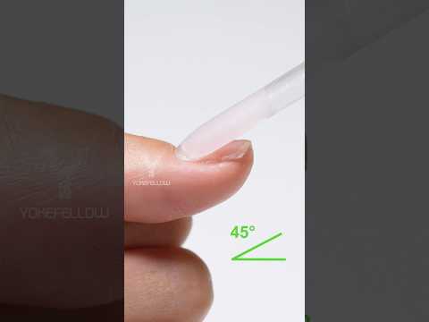 Quick Perfect Extension Nail Tutorial🥰🥰🥰 Color used: YMH14 #yokefellow #nails #nailart #nailtech