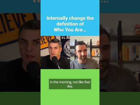 Internally Change the Definition of Who You Are! (Habit Stacking - Are you a 2%er?)