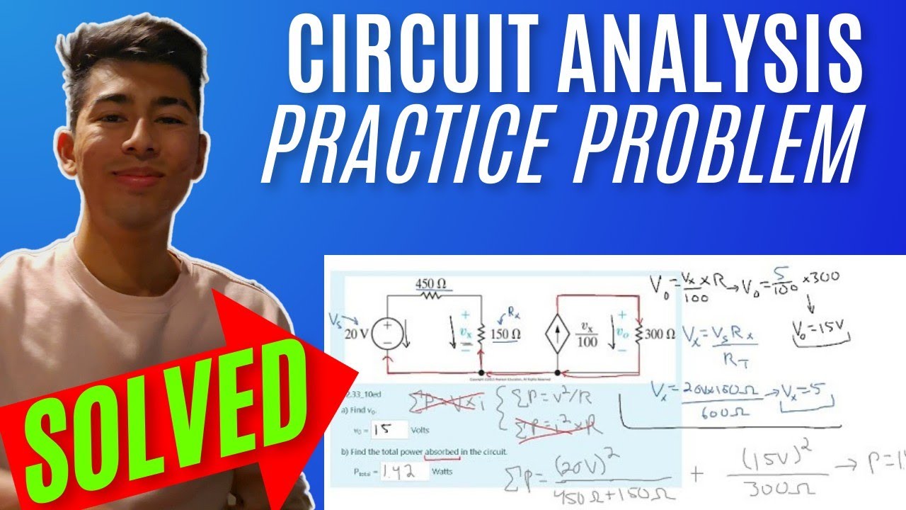 Intro to Circuit Analysis | Ch.3 - Simple Resistive Circuits | Problem 3: a) Find v0. b) Find the...