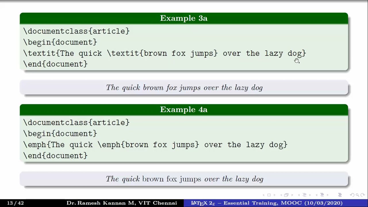 Font Attributes in LaTeX : Font Shapes, Series and Families (Theory)