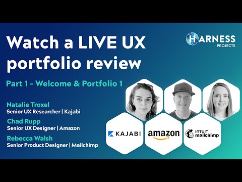 Watch a Live UX Portfolio Review - UI Design Case Study