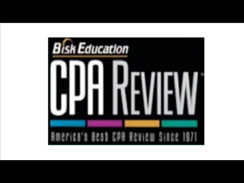Bisk CPA Review | AUD CPA Exam | Full Course