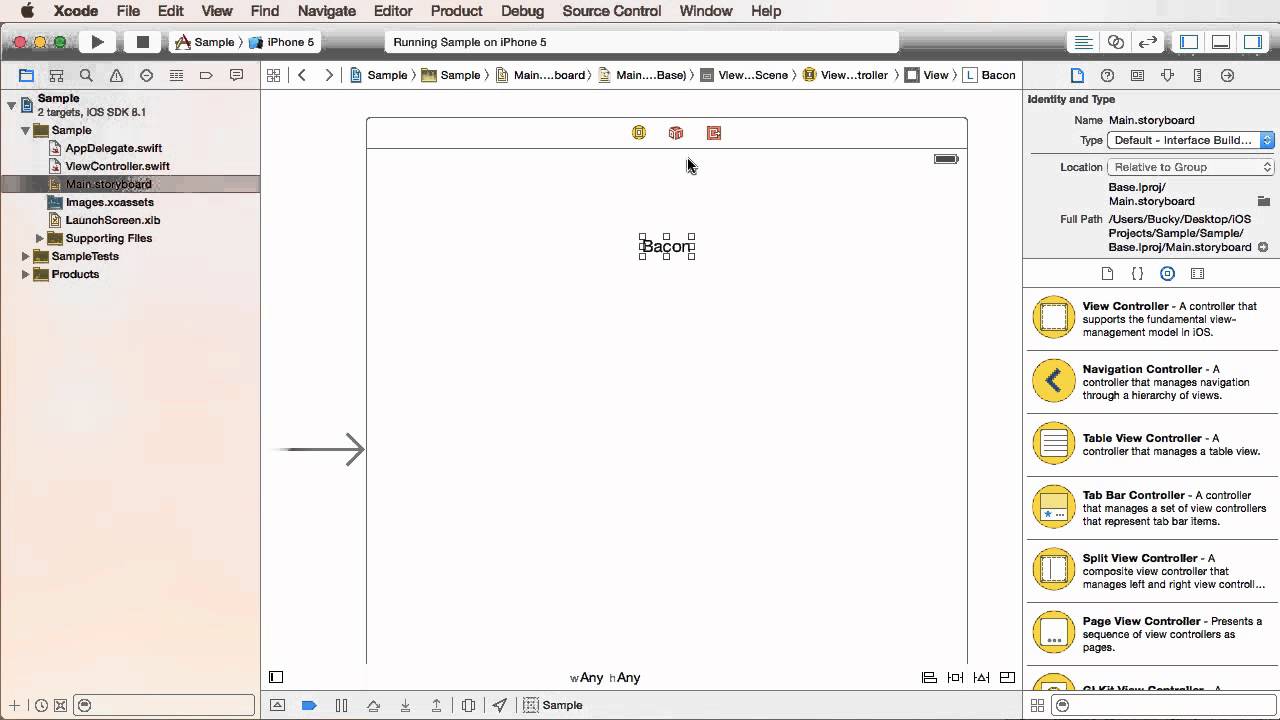 iOS Development with Swift Tutorial - 6 - Creating a Simple Design