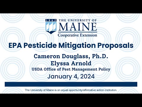 EPA Pesticide Mitigation Proposals