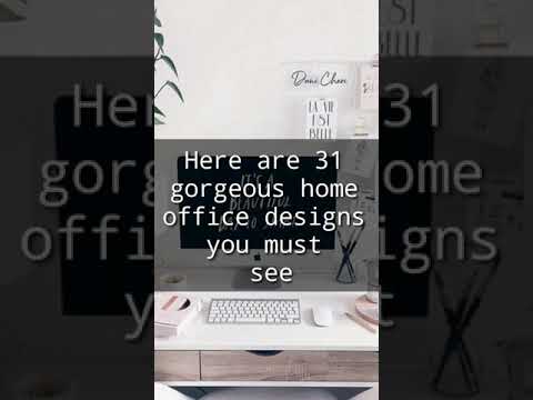 31 Gorgeous Home Office Designs You Must See!