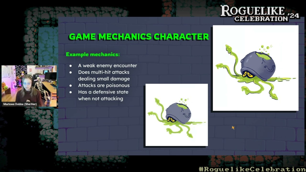 Marlowe Dobbe: A Swarm of Monsters is Hard To Build: Generating Visual Concepts for Enemies